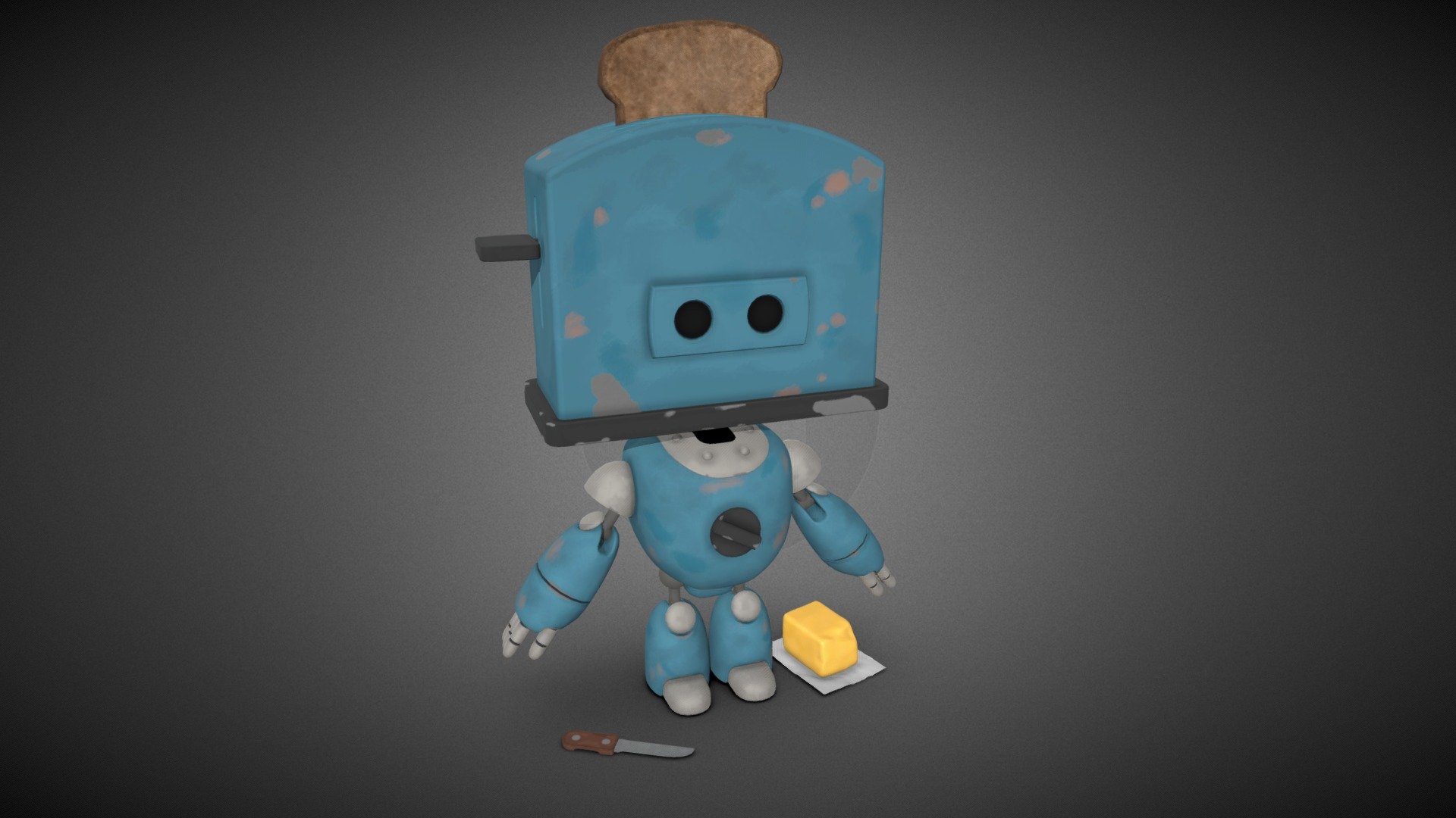 Robot_Toster - 3D model by Valerii (@gorbacheff.valera) [bb19b6d ...