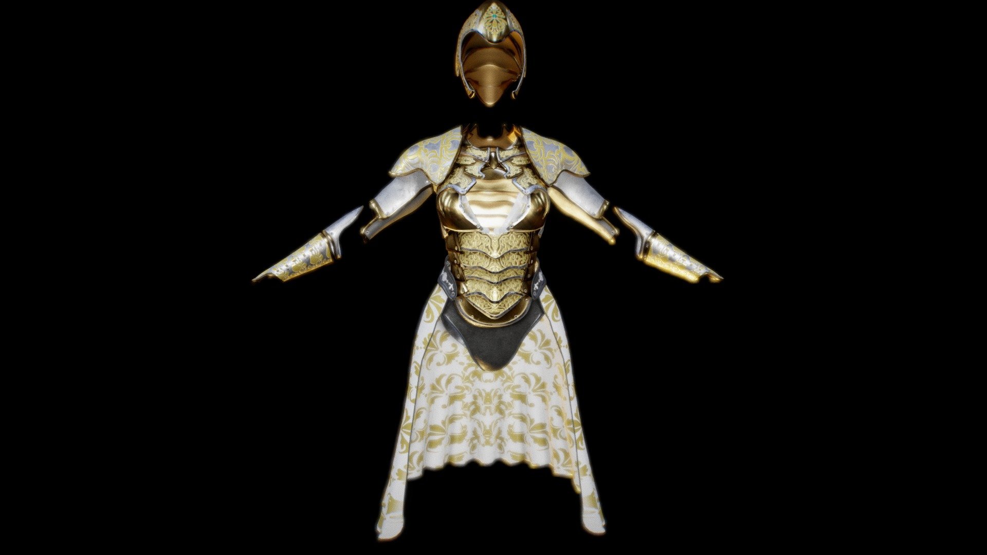 Free - Female Armor - Free - Download Free 3D model by Kaan Tezcan ...