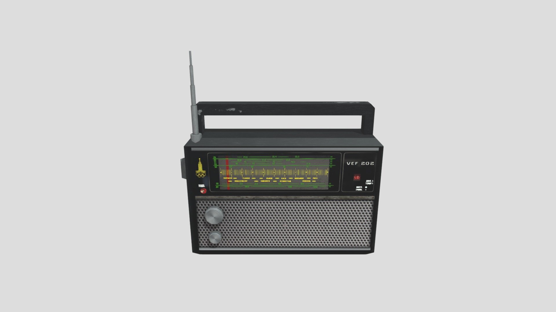 Radio - Download Free 3D model by JensDeBrabanter (@JensDeBra) [bb1d015 ...