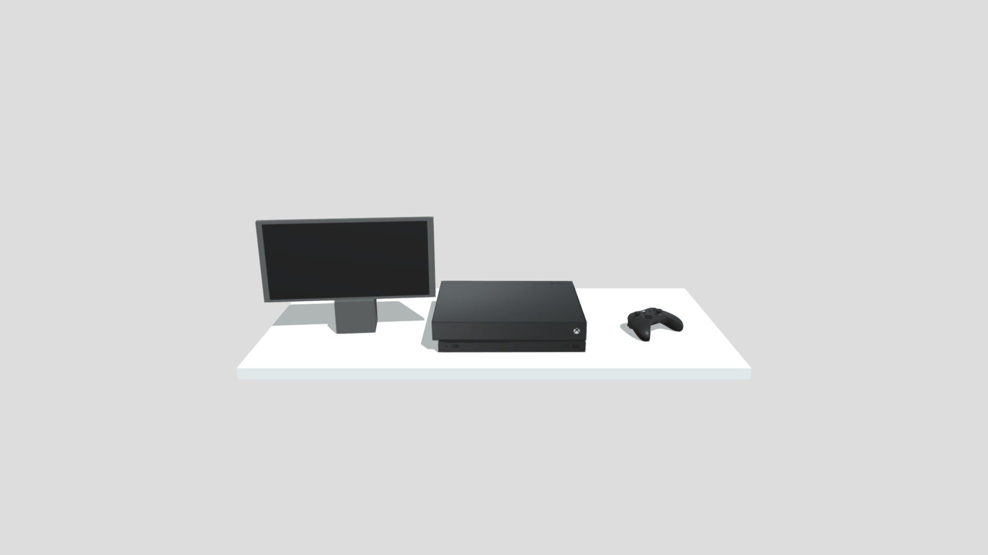 Xbox One X - Download Free 3D model by Conolator [bb1d87e] - Sketchfab