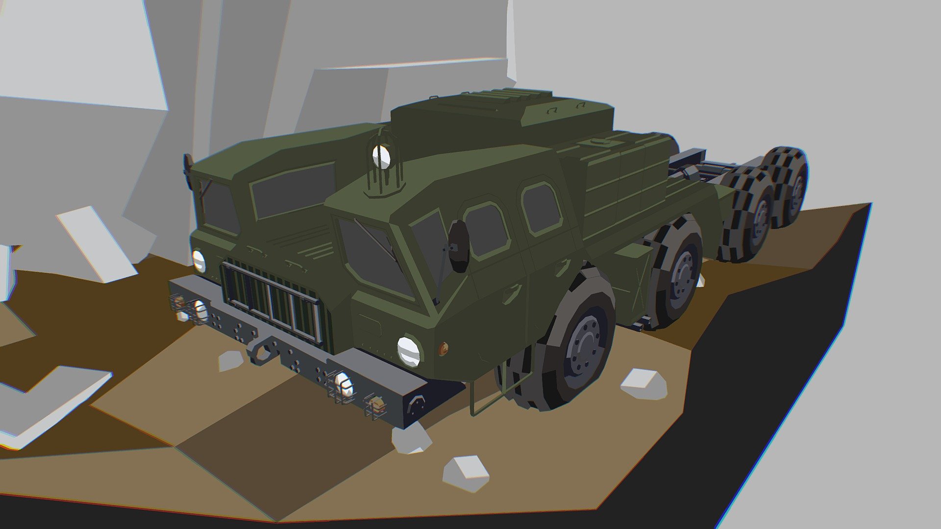 MAZ 7310 - 3D model by Ozkan (@Oscarto) [bb2105a] - Sketchfab