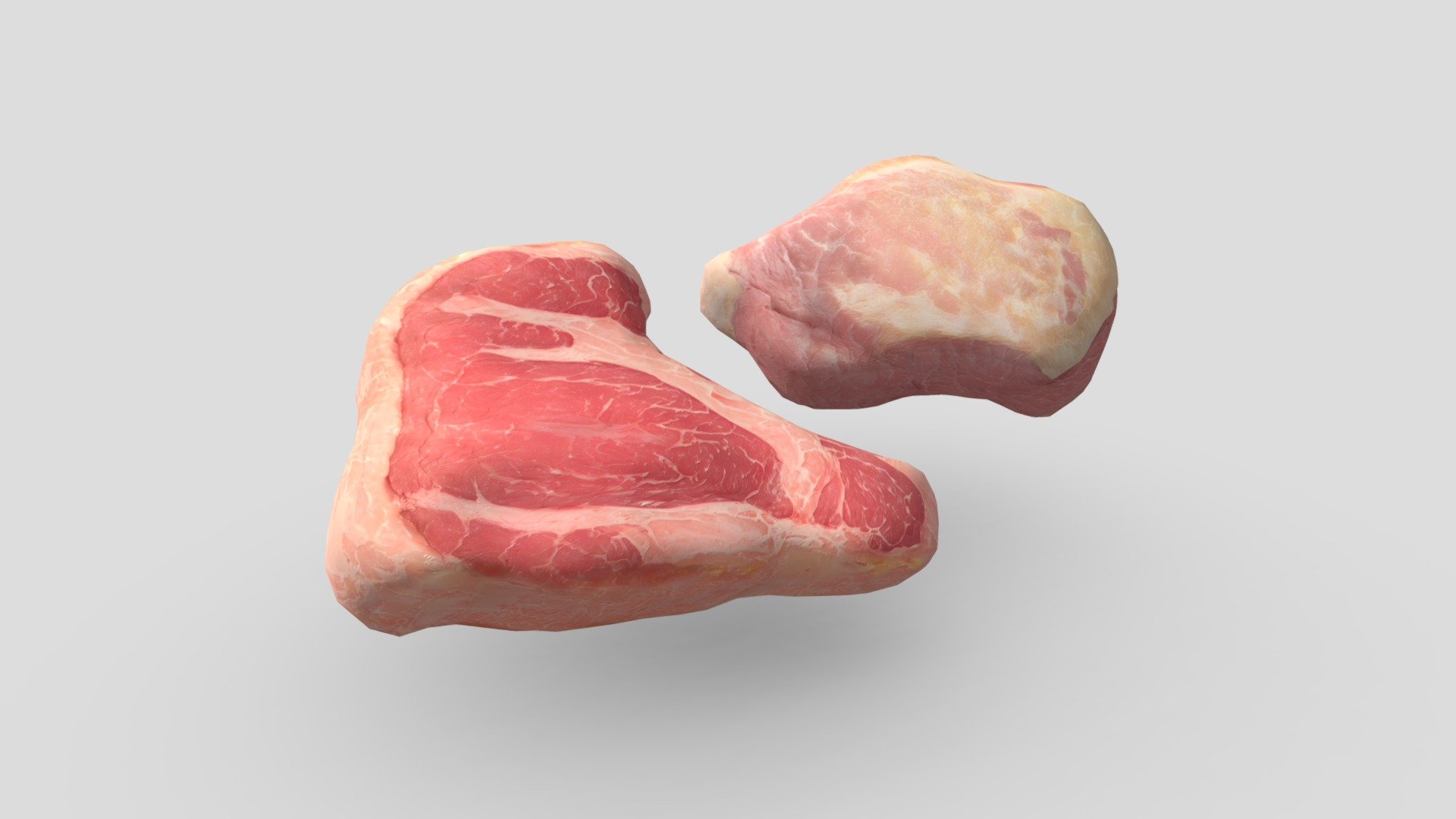 CC0 - Steaks - Download Free 3D model by plaggy [bb22704] - Sketchfab