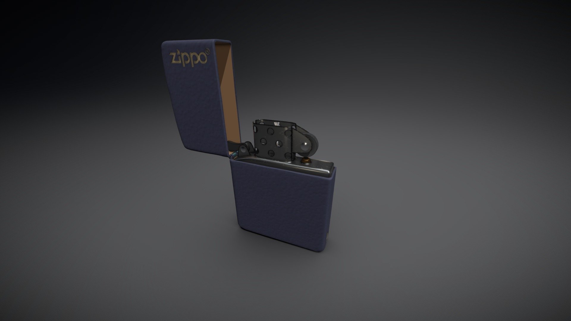 Zippo Lighter - 3D model by OddPhish3D [bb22910] - Sketchfab