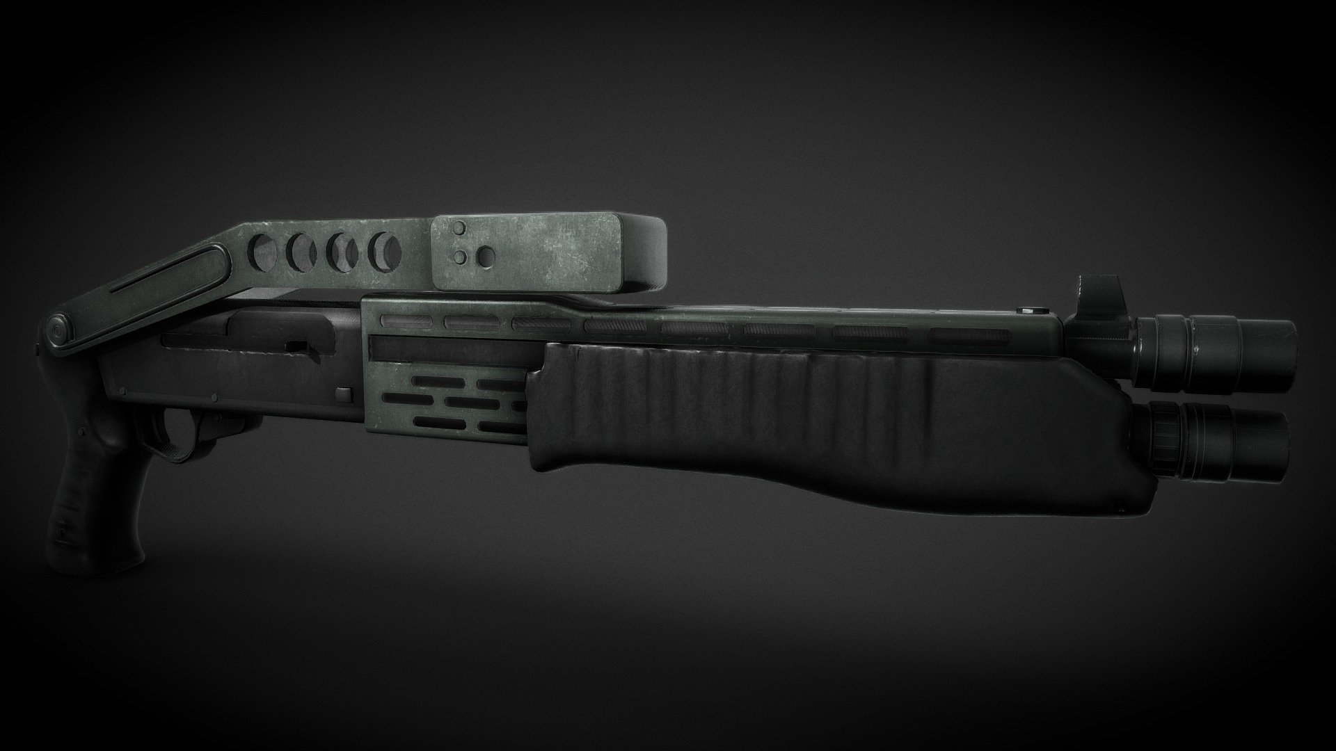 spas-12 - 3D model by David06 [bb23975] - Sketchfab