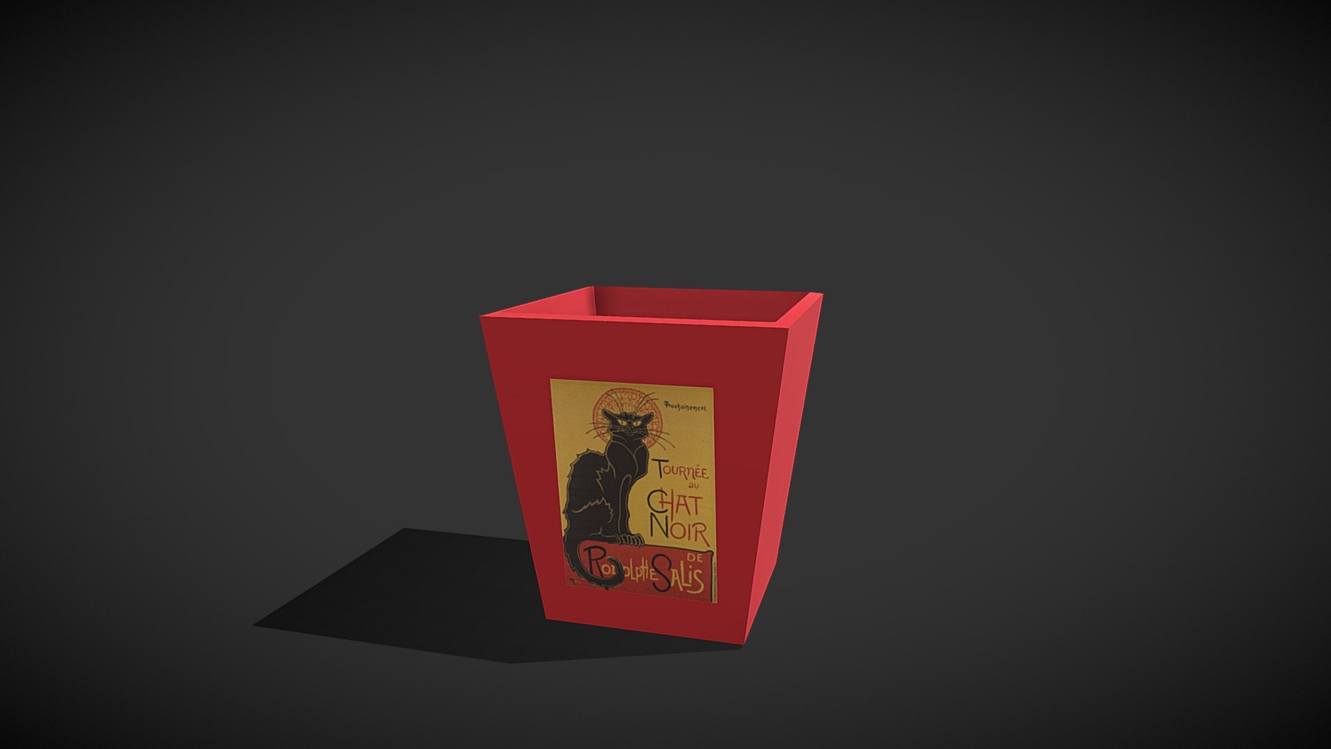 Waste Bin (Animation): Household Props 24 - Download Free 3D model by ...