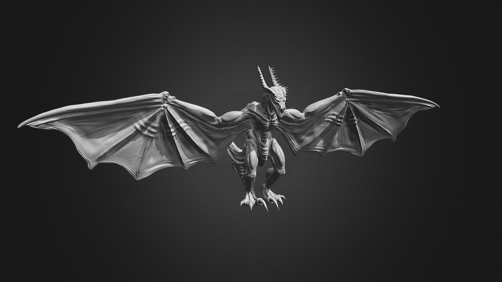 Wyvern - 3D model by Yanhyalis [bb25edc] - Sketchfab