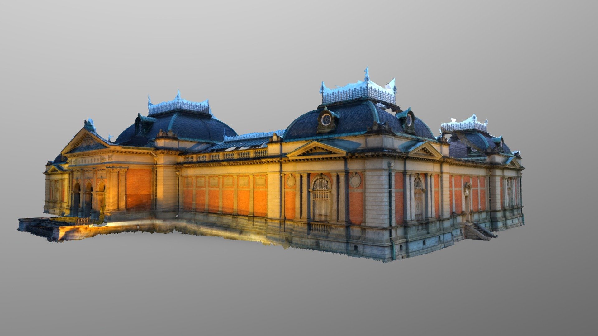 京都国立博物館 / Kyoto National Museum - 3D model by Atsushi Nakabayashi ...