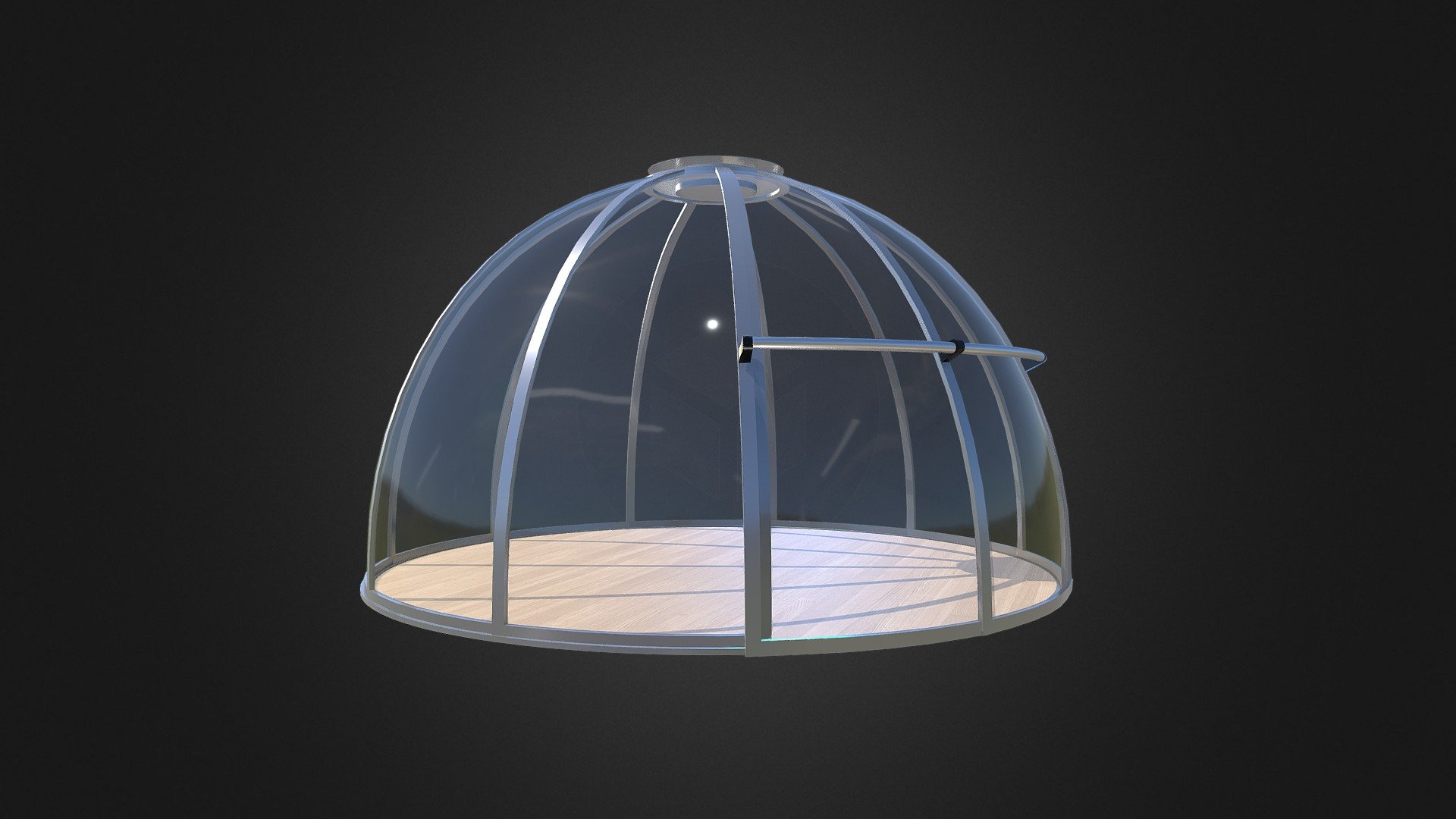 DomeCafe for Sketchfab - 3D model by 3dartist.jumpking [bb27d01 ...