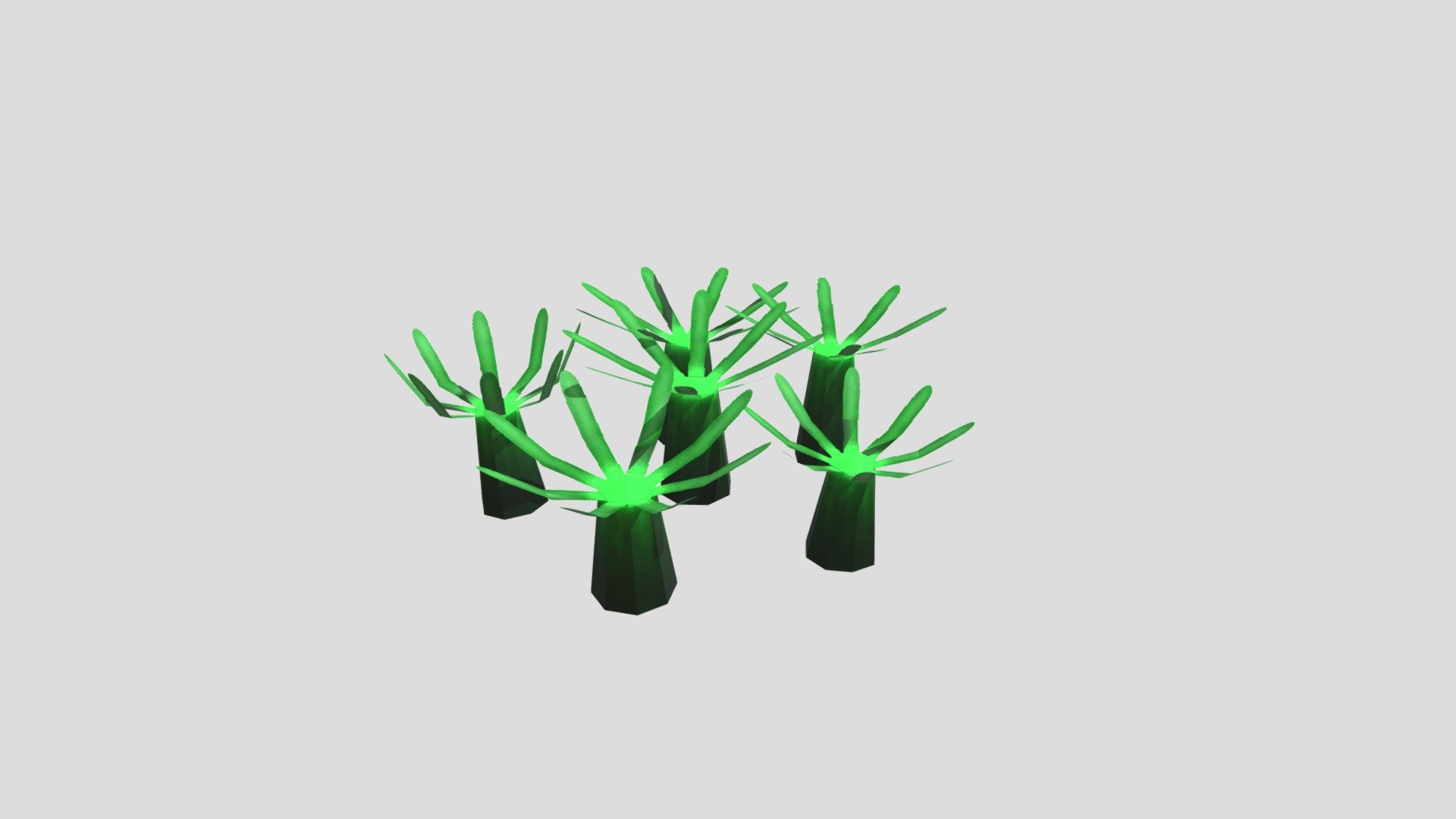 Green polyps - 3D model by luis.afre85 [bb2a140] - Sketchfab