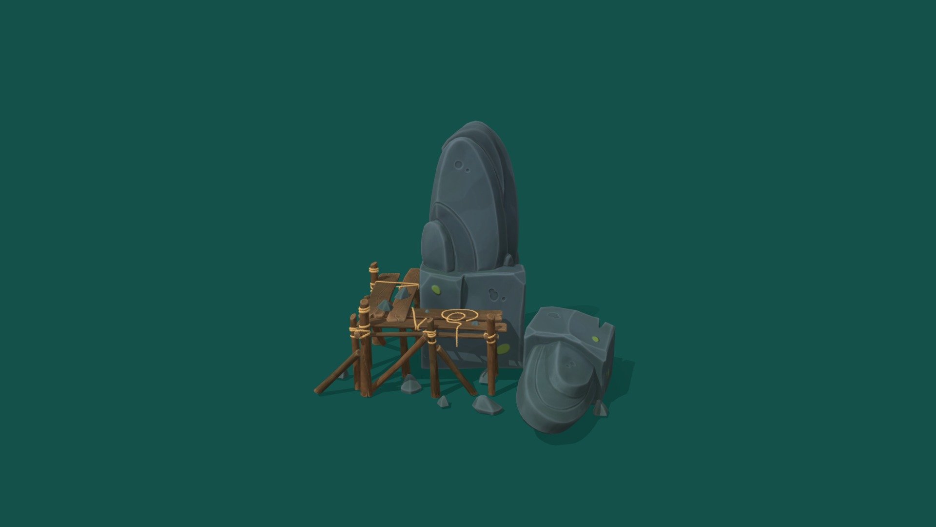 Astérix & Obélix - 3D model by schitter.rene [bb2a8bc] - Sketchfab