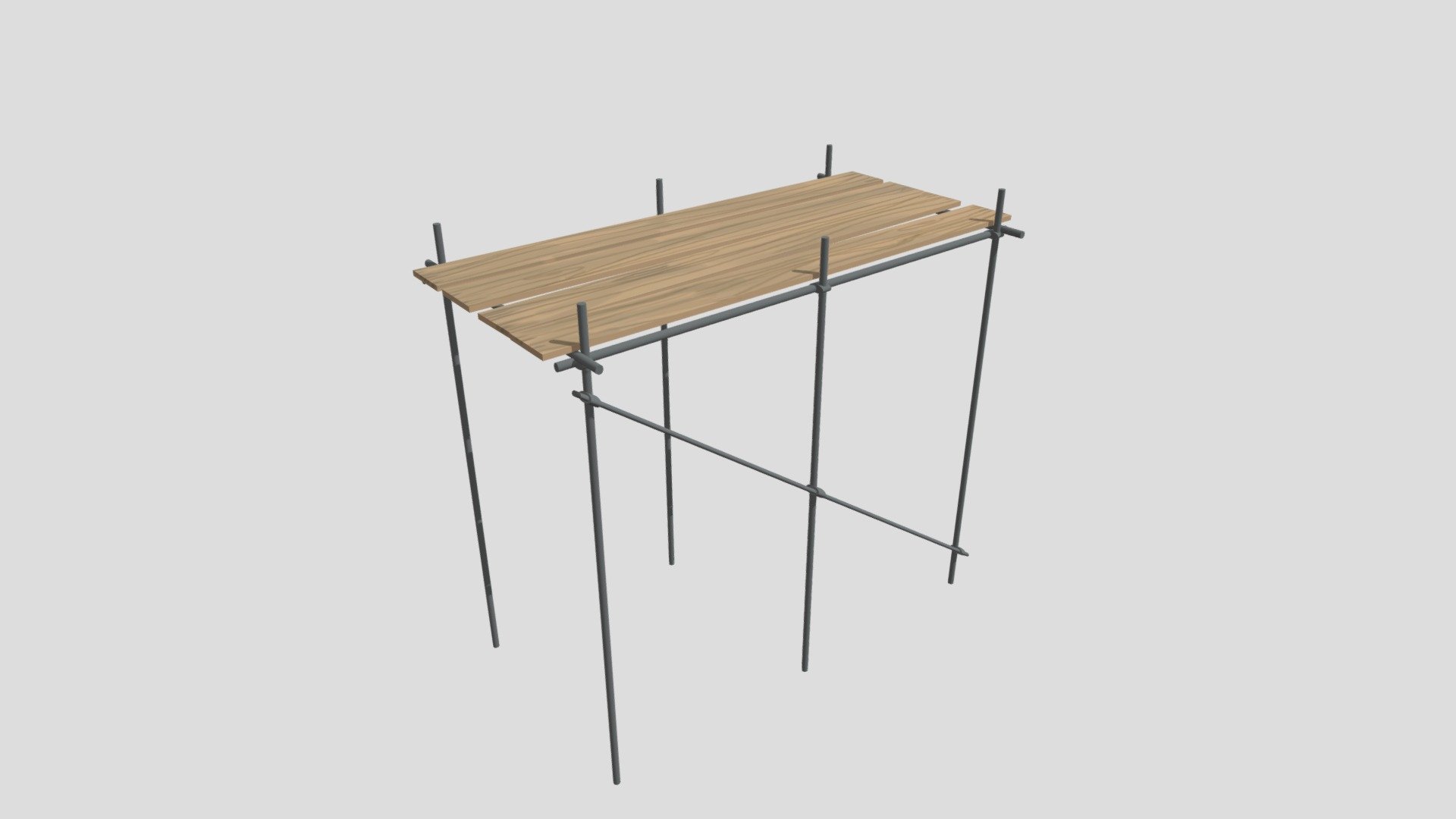 Simple scaffolding - Download Free 3D model by Ninzja [bb2d664] - Sketchfab