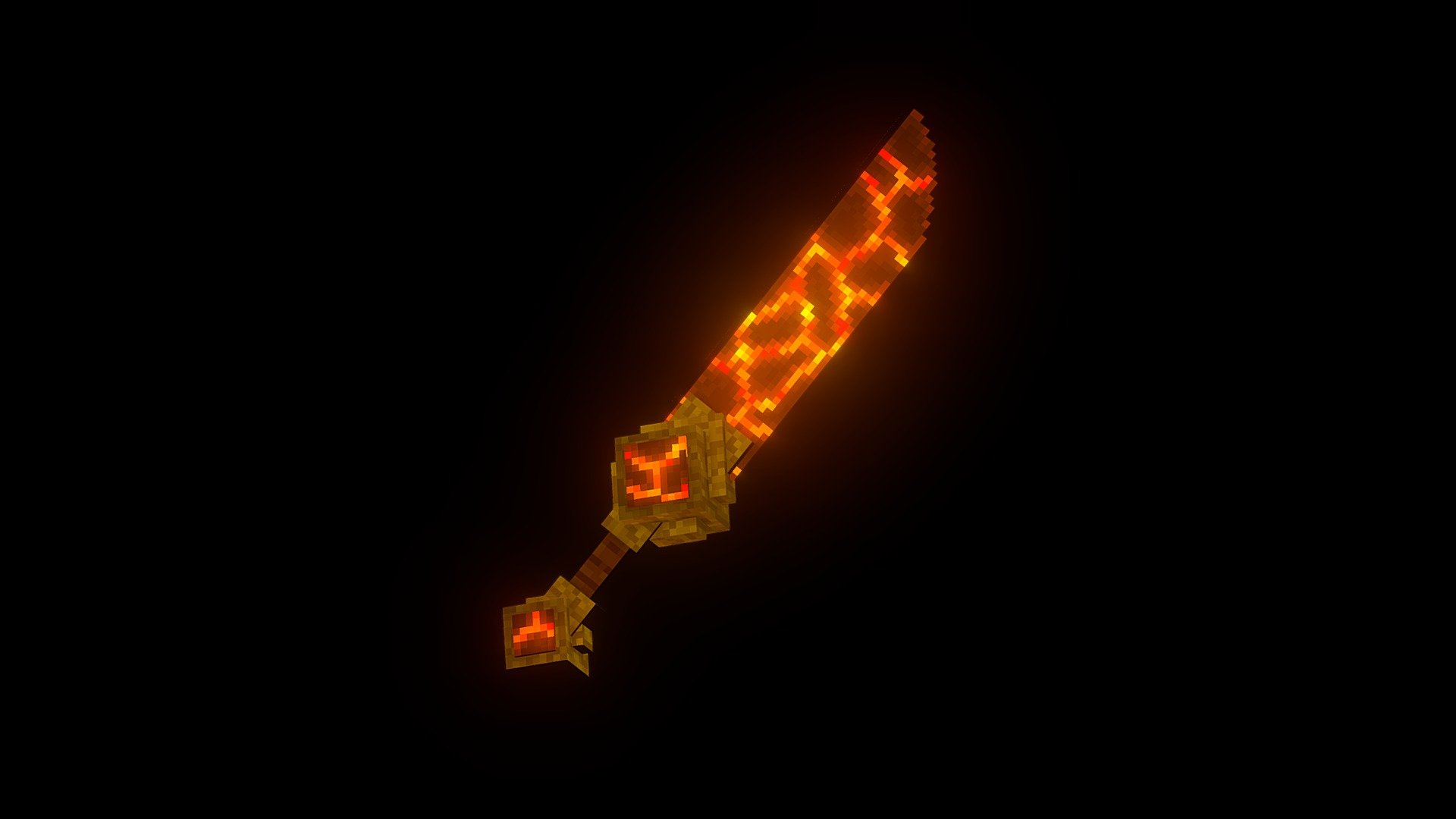 🌋 Magma sword 🌋 - 3D model by Karicopper [bb2e08b] - Sketchfab