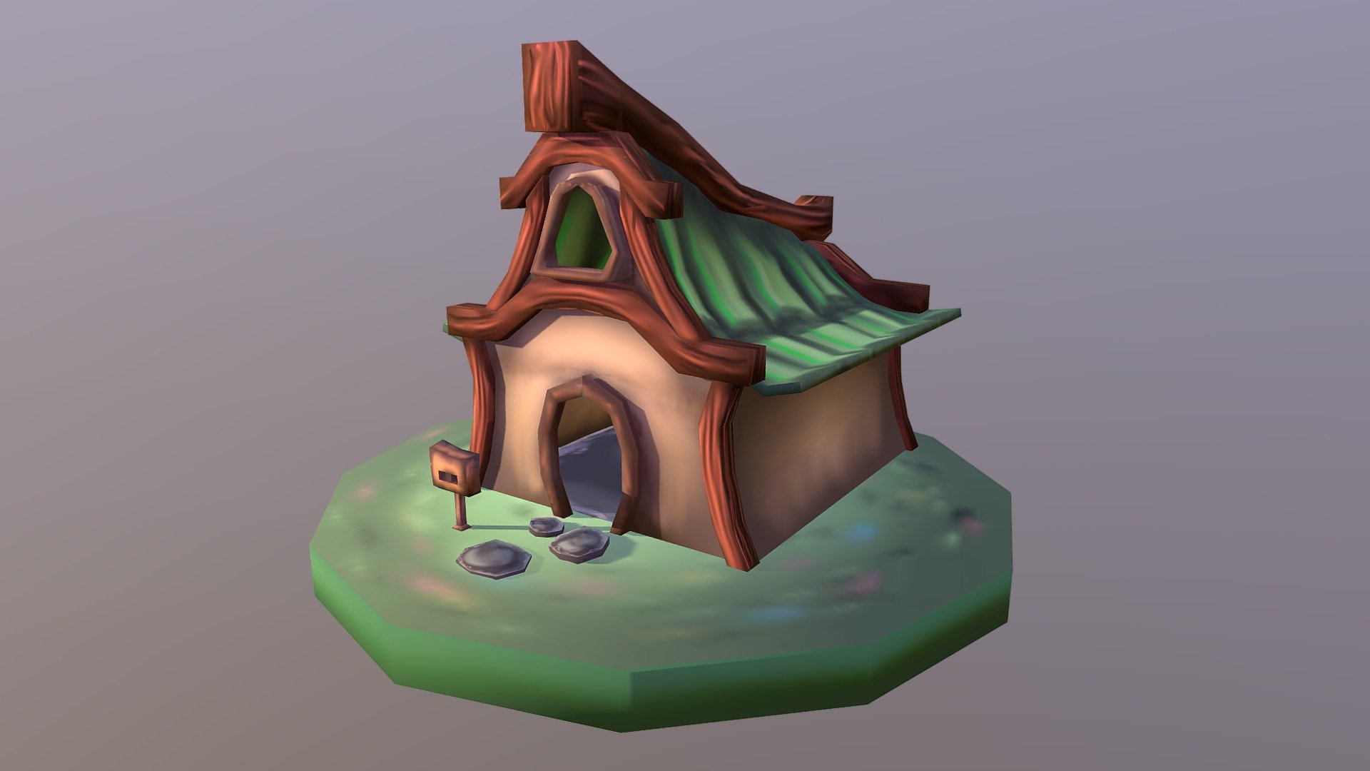 Low Poly Shack - 3D model by Skye Reeson (@SkyeReeson) [bb2ea17 ...