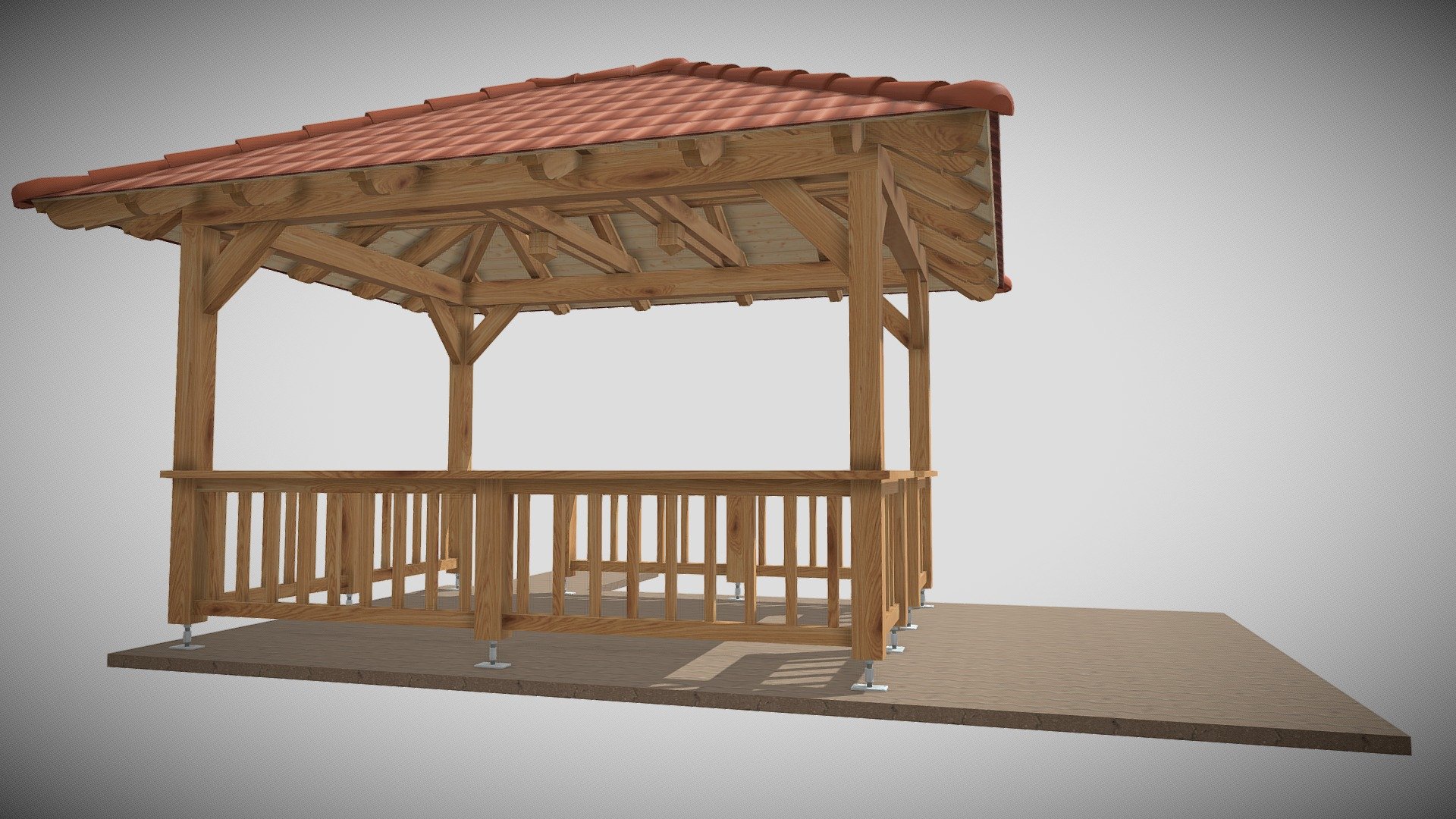 Harcsa_Tanya_Pavilon - 3D model by Digitális Faipar (@digitalisfaipar ...