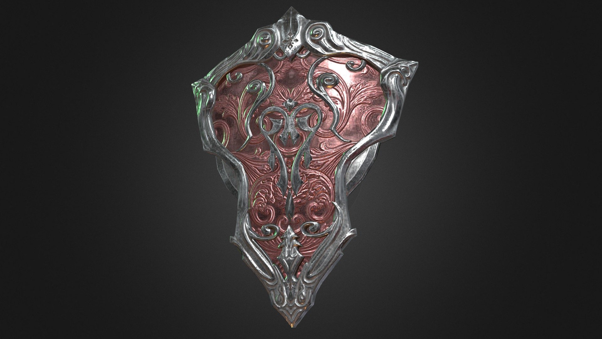 Epic Medieval Shield 2 - 3D model by AlanBah [bb2eb3e] - Sketchfab