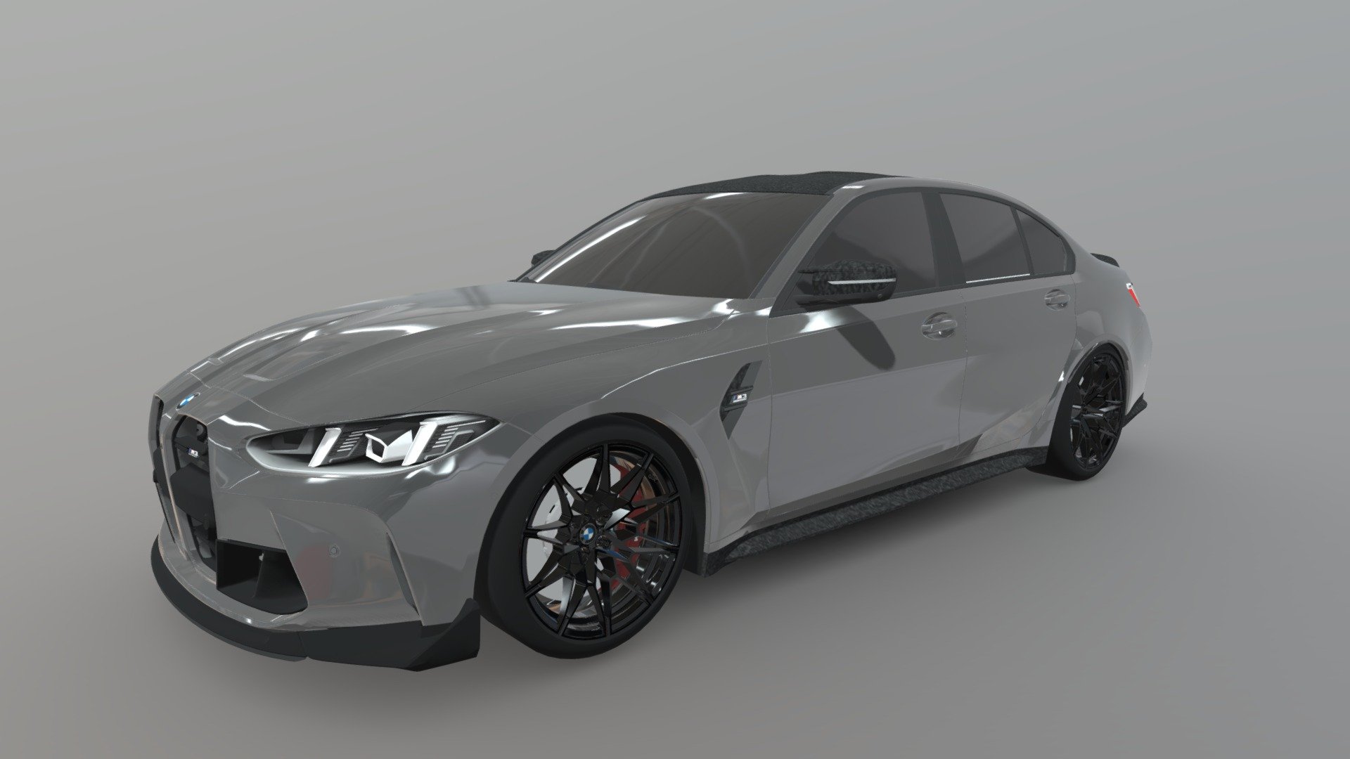 BMW M3 G80 2025 - Download Free 3D model by Drifter Models (@Golden ...