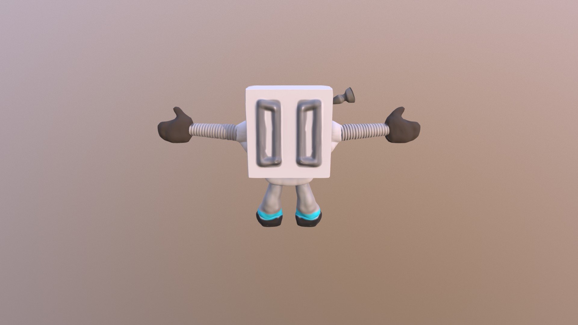 Moonman Final - 3D model by Graham (@Goombario) [bb30f89] - Sketchfab