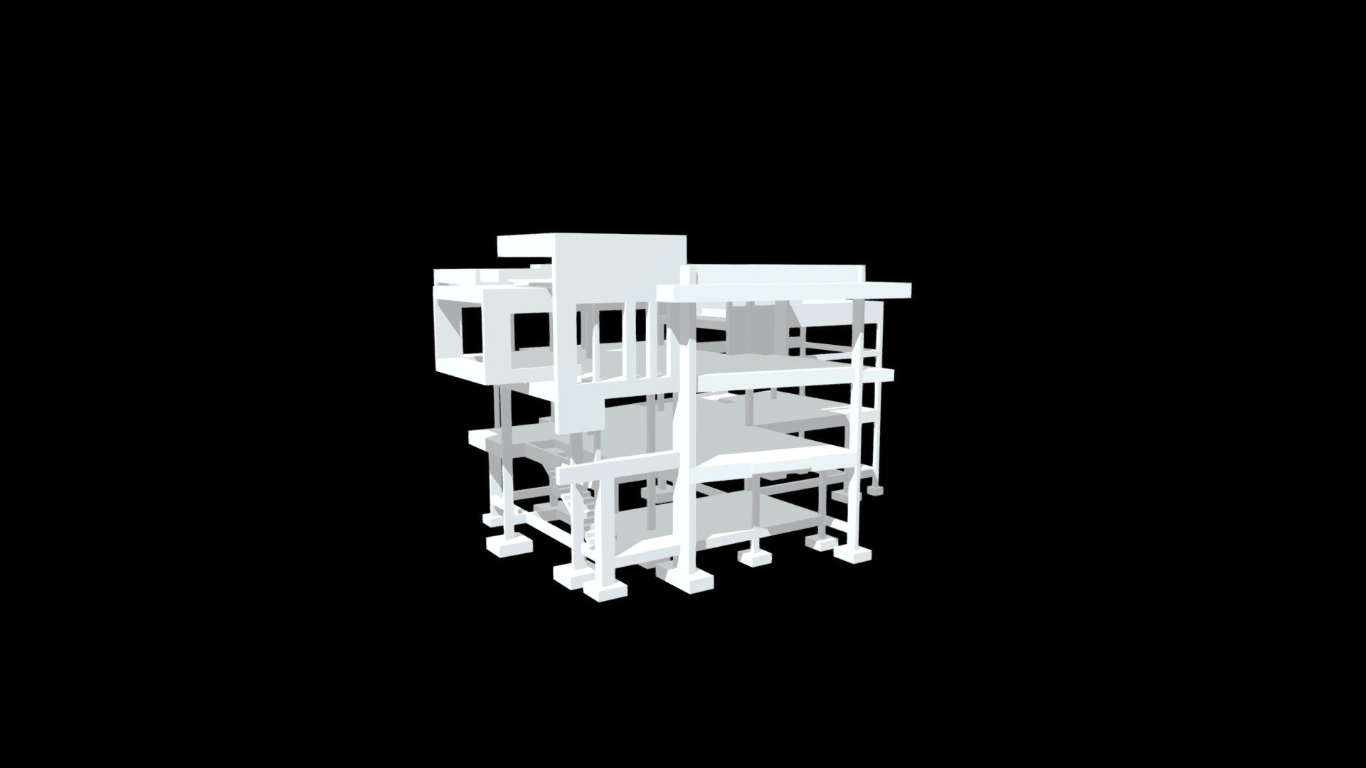 RESIDÊNCIA FZ - Download Free 3D model by mauriciocaberlon [bb32fde ...