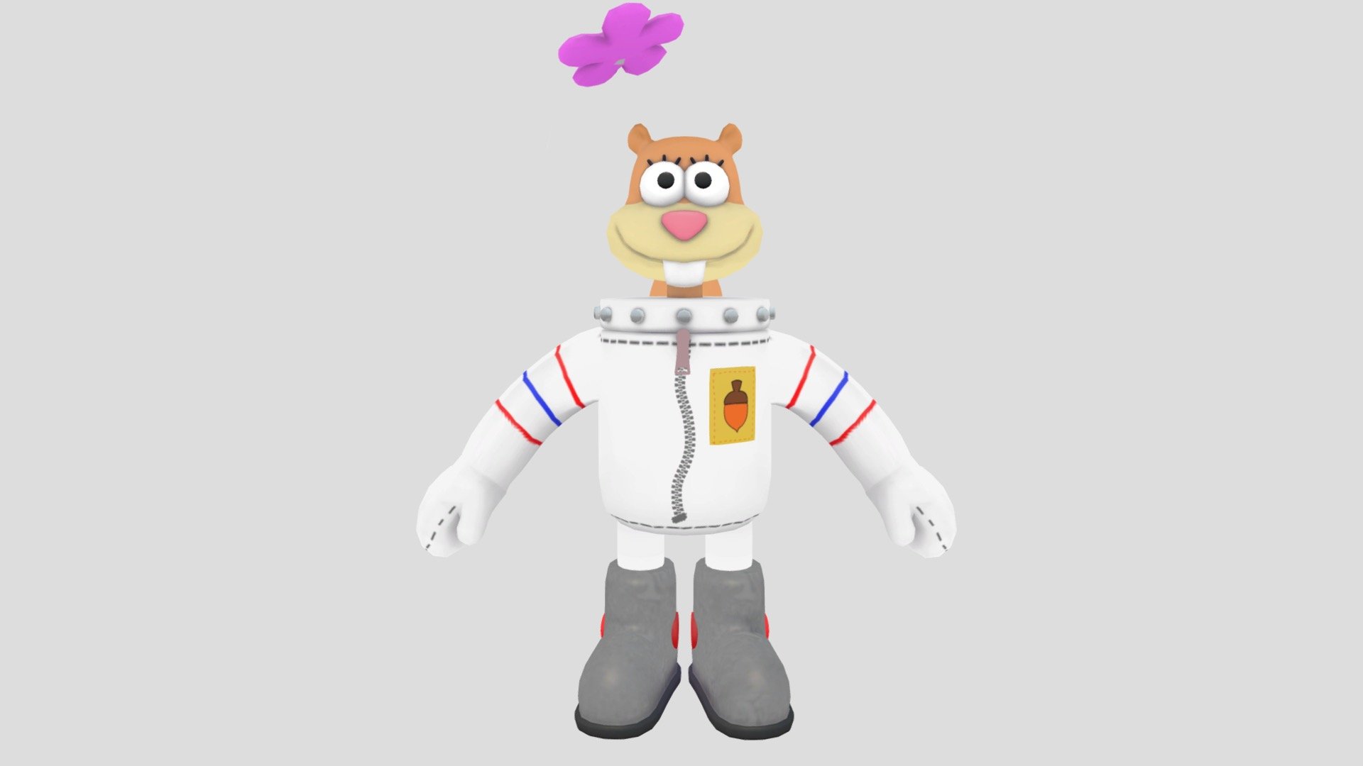 Nickelodeon All Star Brawl Sandy - 3D model by Sajin Mickey Firey fan ...