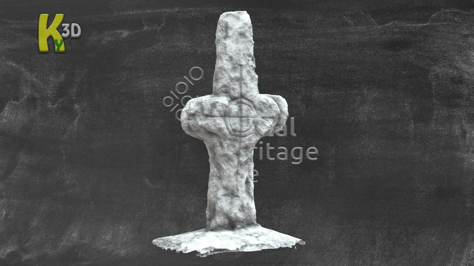 KE043-013003- High Cross - Rinn Chonaill - Download Free 3D model by ...