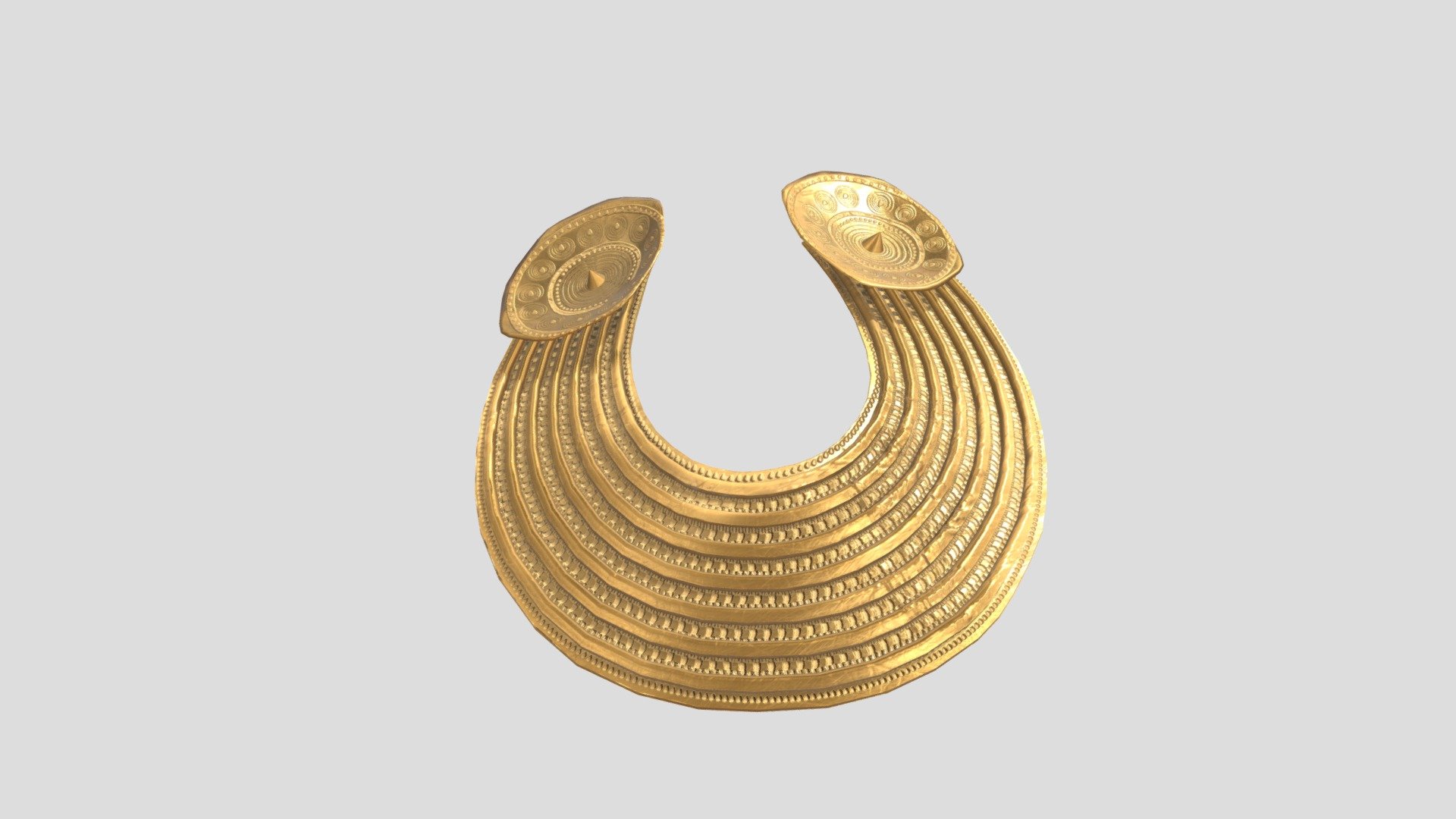 Gleninsheen Gorget - 3D model by Kornelija_Vitkauskaite [bb34ebb ...