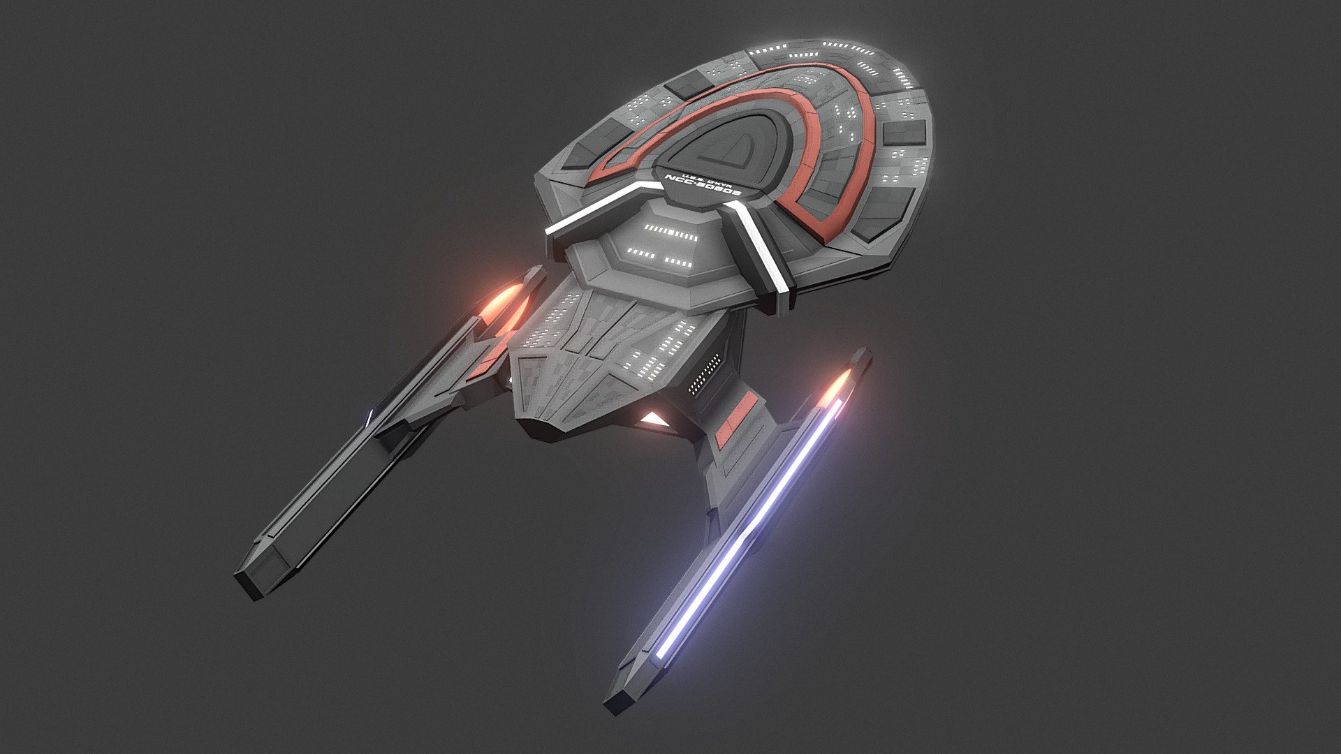 USS D'Kyr - 3D model by nestor_d [bb3794a] - Sketchfab