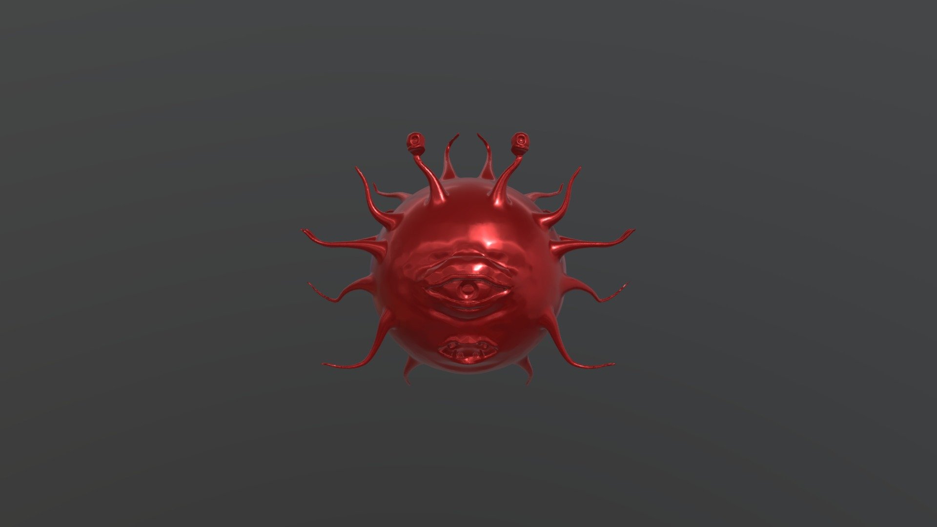 First Edition Beholder - Download Free 3D model by shaelyj02 [bb38e50 ...