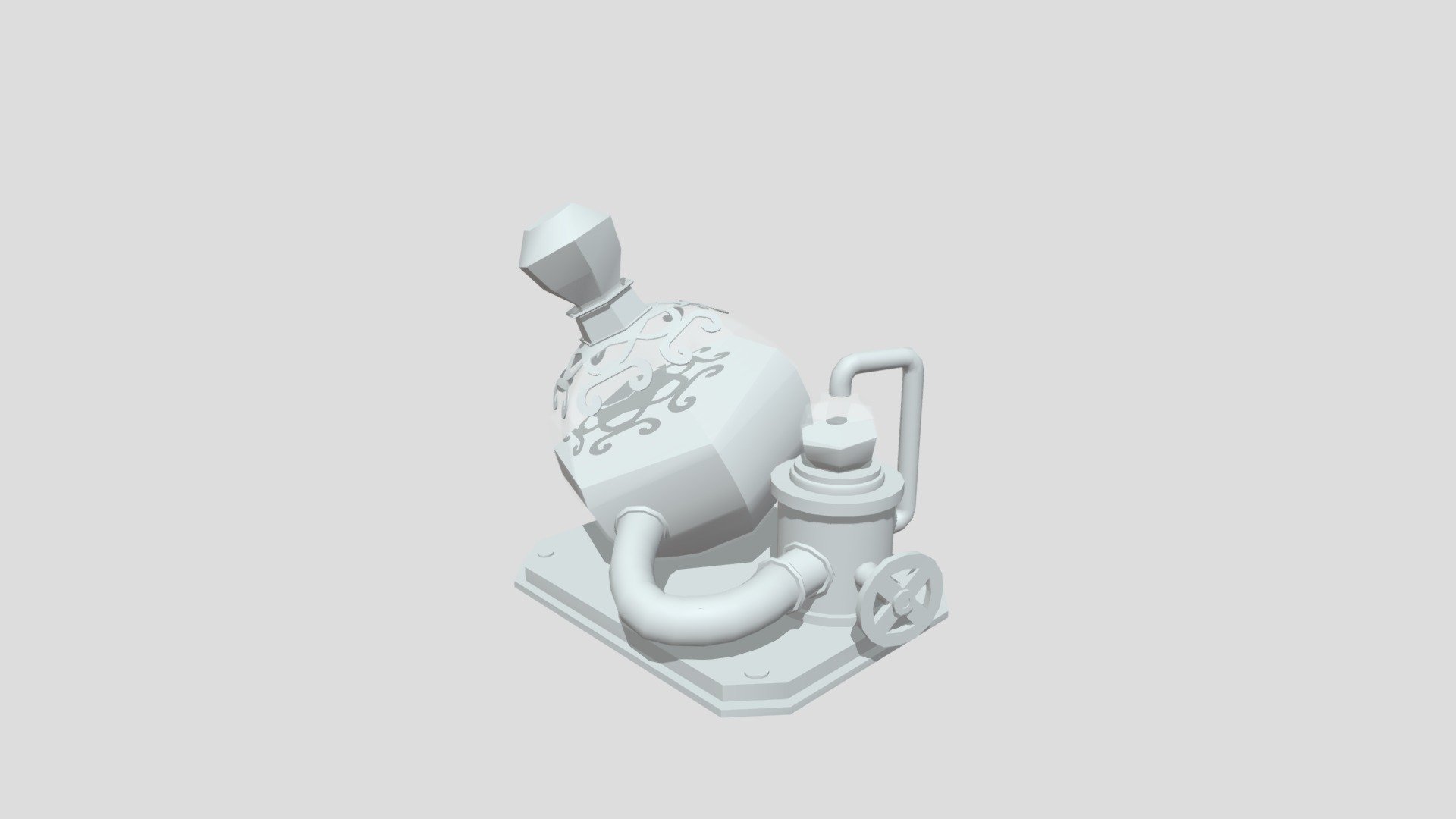3D Model of "Potion Factory" By Kudzu Tea - Download Free 3D model by ...