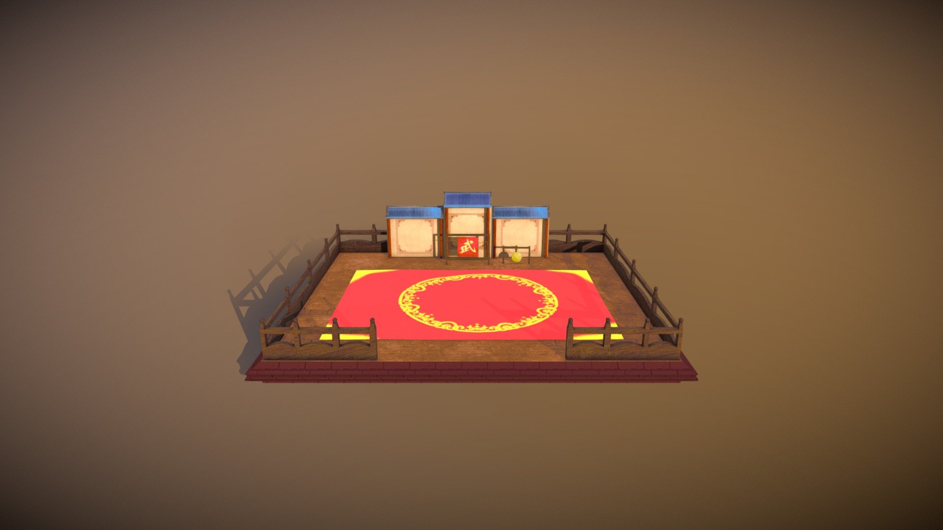 Martial Platform - 3D model by FixSunRise [bb39f8d] - Sketchfab
