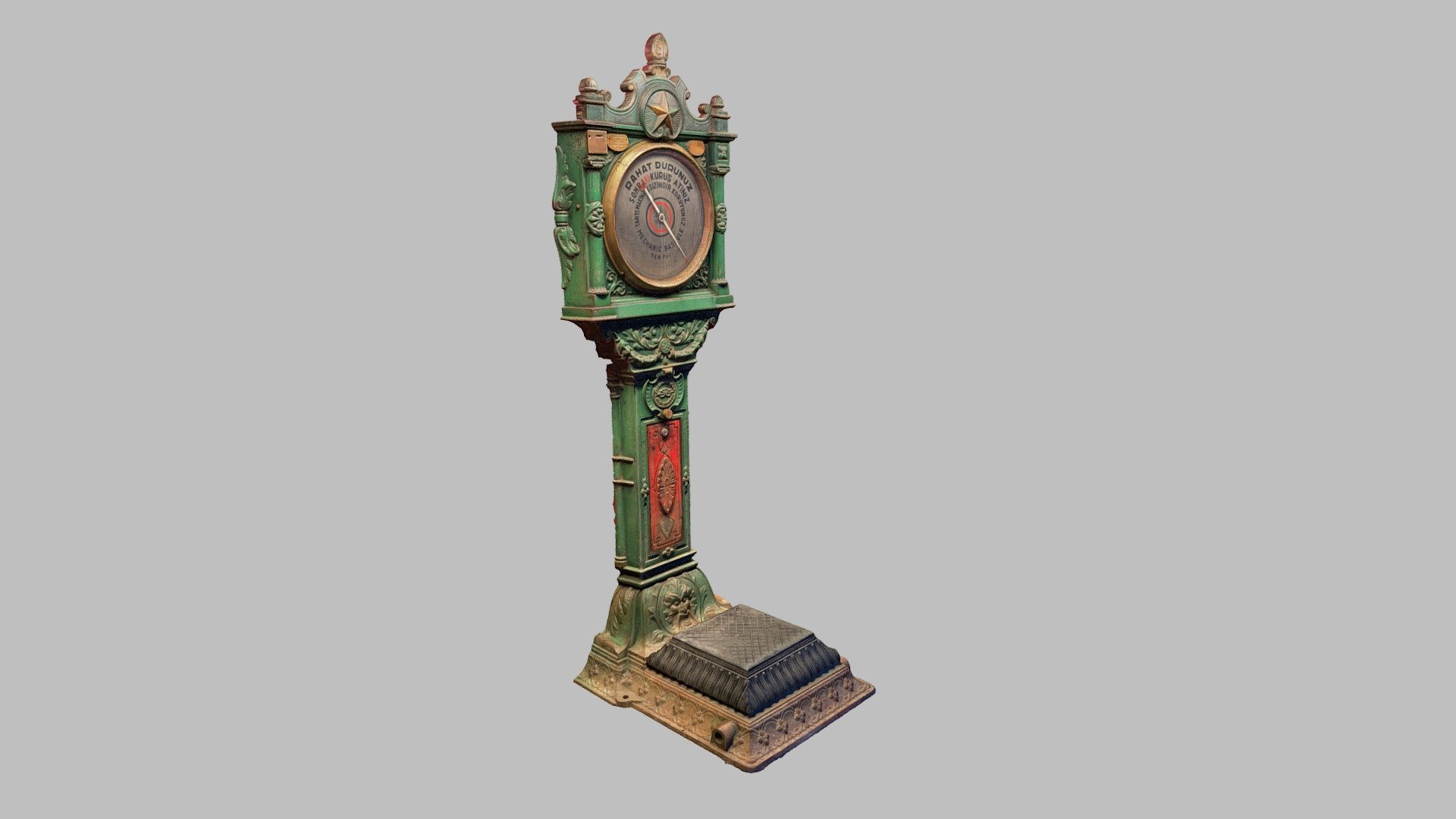 Old Scales in 19th Century England (Bascule) - Buy Royalty Free 3D ...