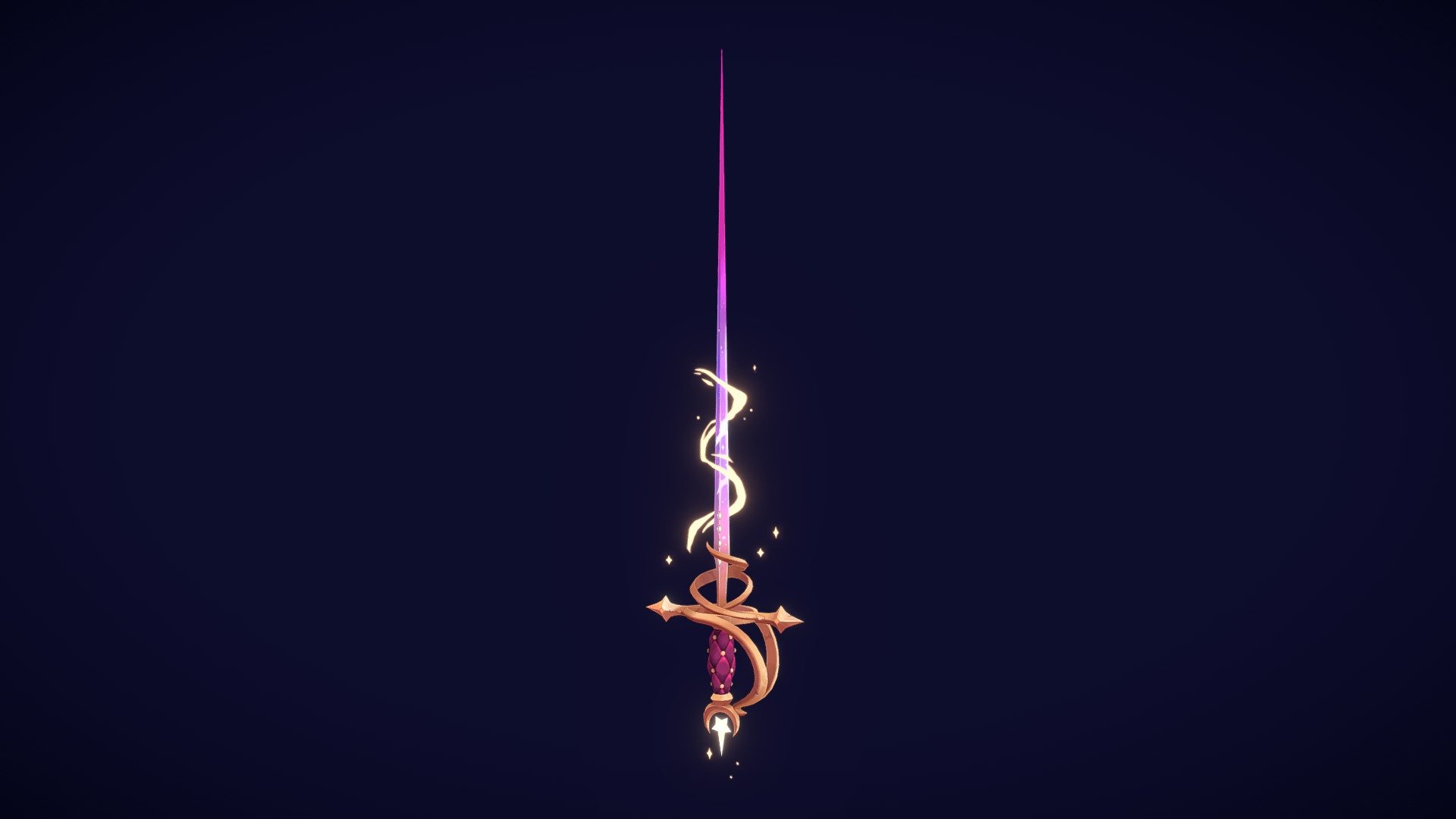 Celestial Rapier - 3D model by Meltem (@MeltemOzcelik) [bb3aaed ...