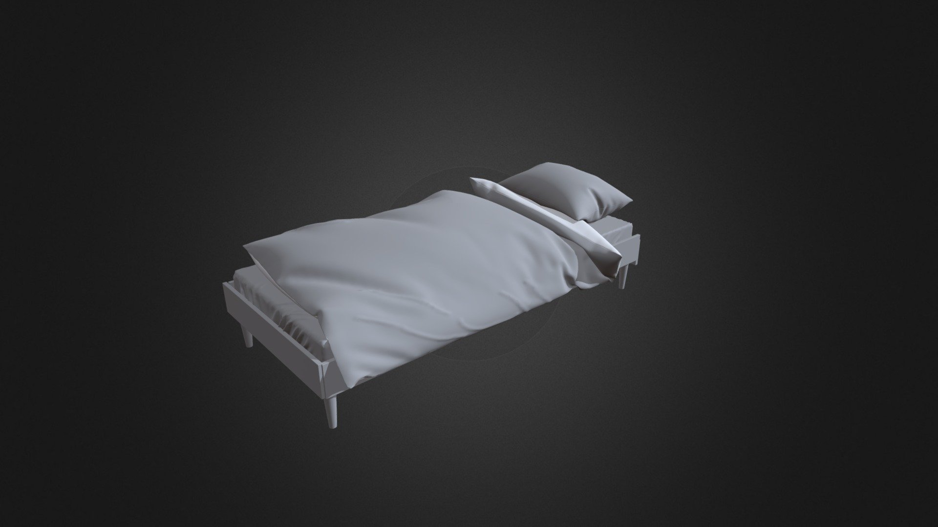 Letto Bed - 3D model by NoNameCG [bb3b455] - Sketchfab