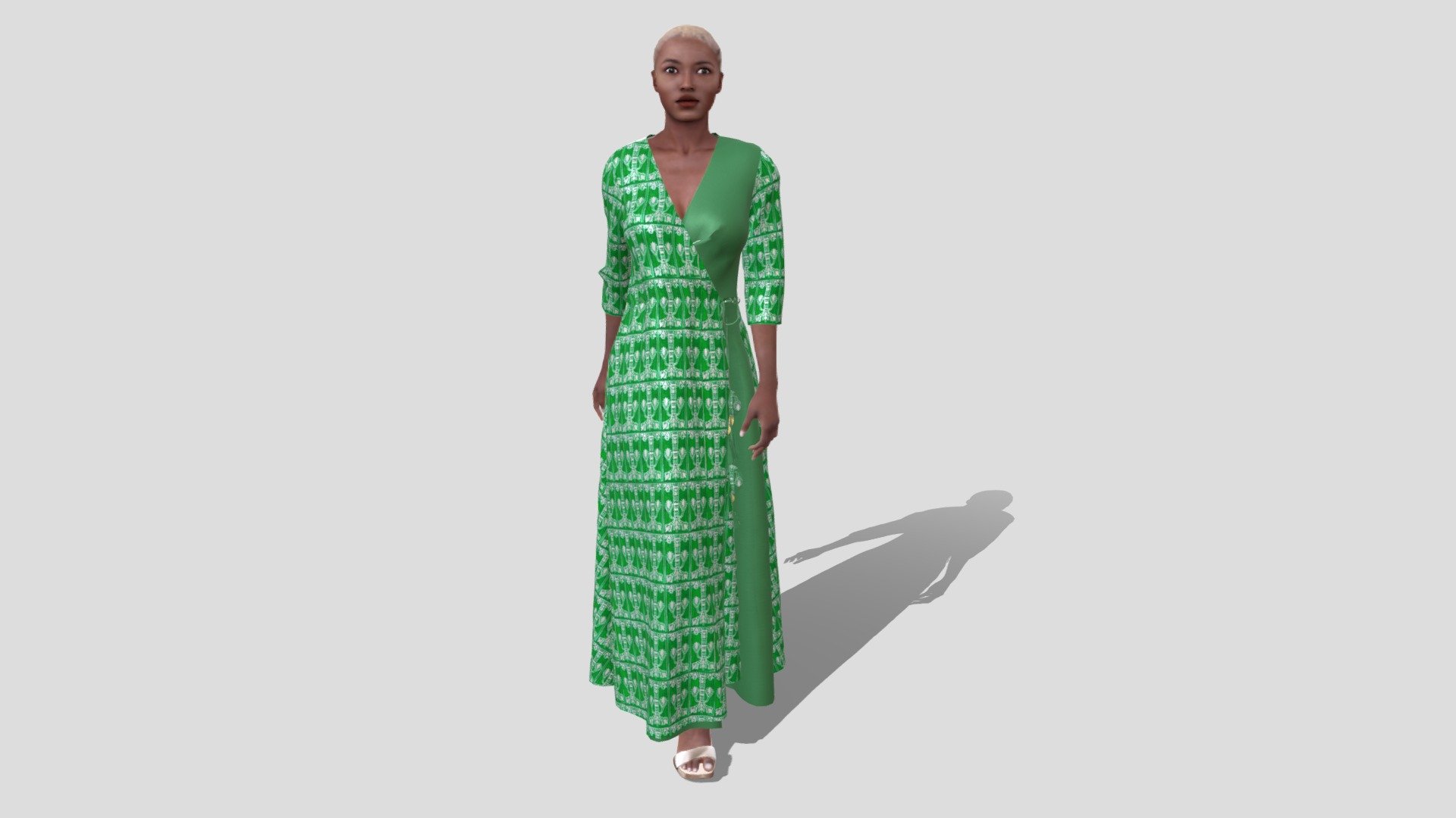Brittany_Angarakha_kurta - 3D model by avataar.me [bb3e9b1] - Sketchfab
