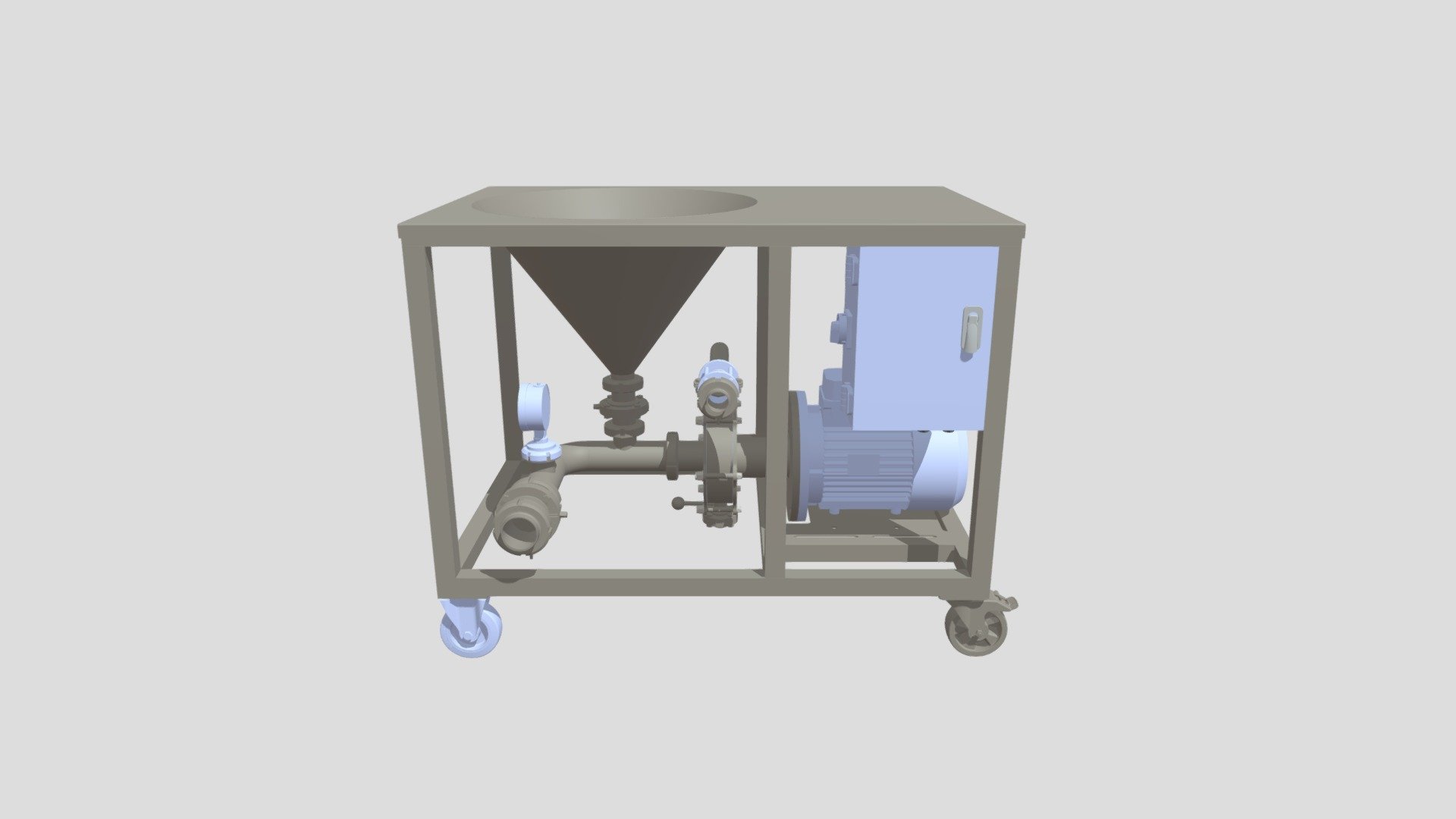 High Shear Blending Table - 3D model by fpesa [bb3eaff] - Sketchfab
