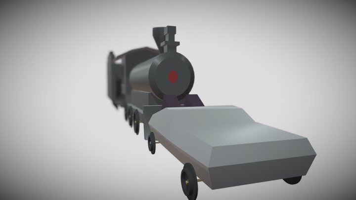 Train-set 3D models - Sketchfab