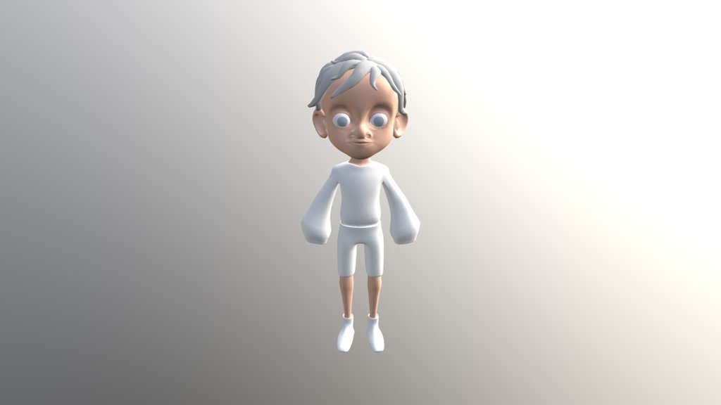 cartoon boy - 3D model by mastering098 [bb424c2] - Sketchfab