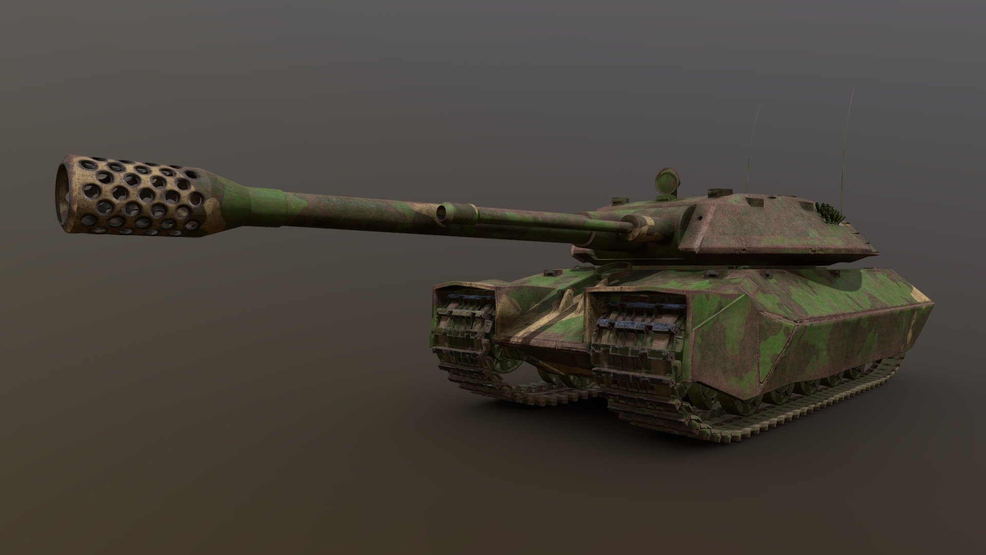 Karedmadit - Fictional Heavy Tank - 3D model by Universe UA ...