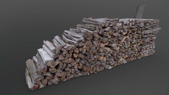 Firewood 3D models - Sketchfab