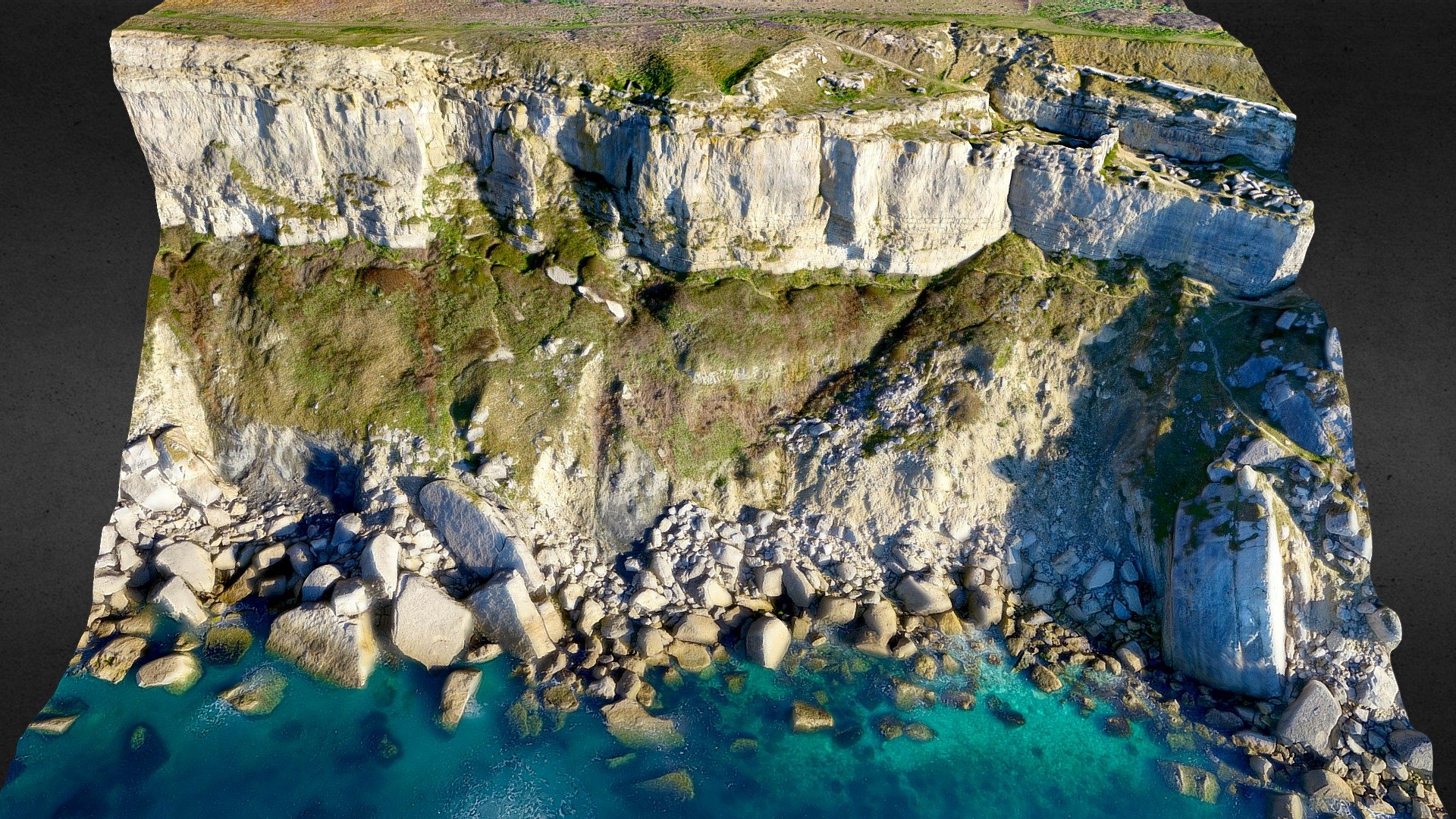 Cliff Face, Isle of Portland - Buy Royalty Free 3D model by Nick Mason ...
