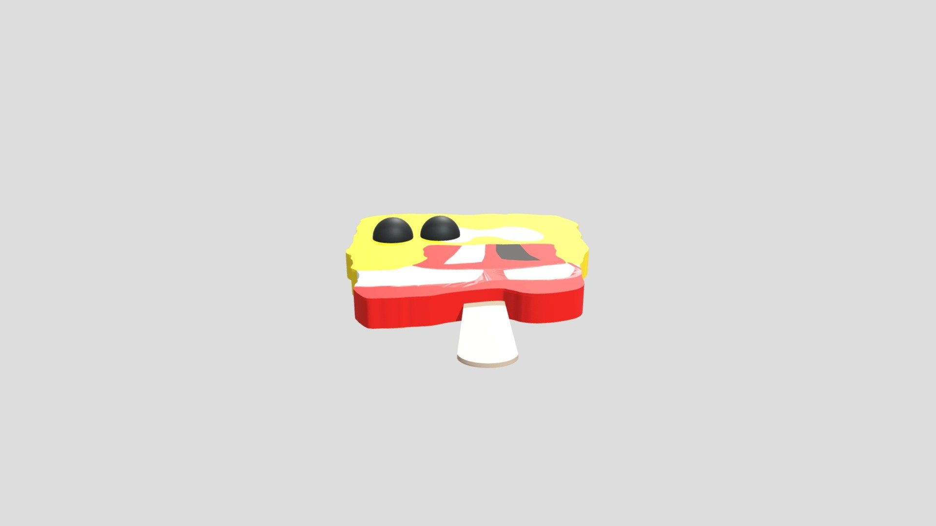 Spongebob Popsicle 3D (cult) - Download Free 3D model by ...