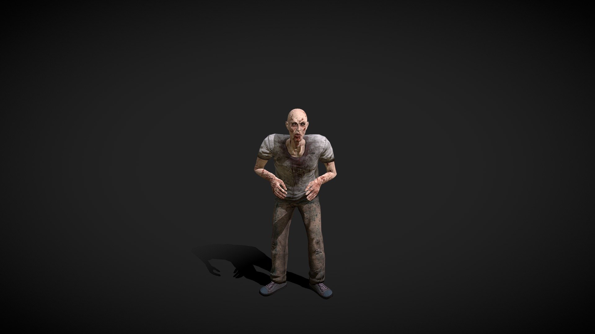 Zombie - Download Free 3D model by asadkhan1881 [bb48645] - Sketchfab