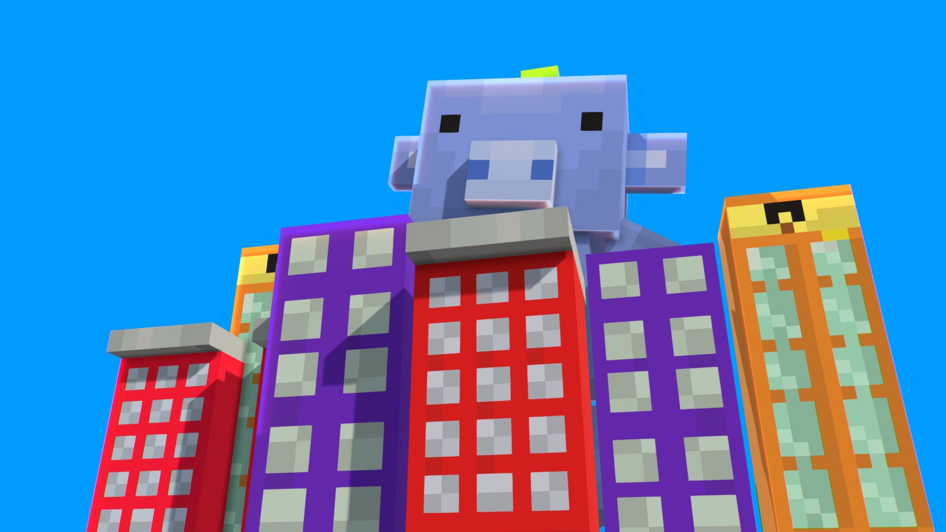 Giant Wumpus - 3D model by leopard (@itsleopard) [bb489c0] - Sketchfab