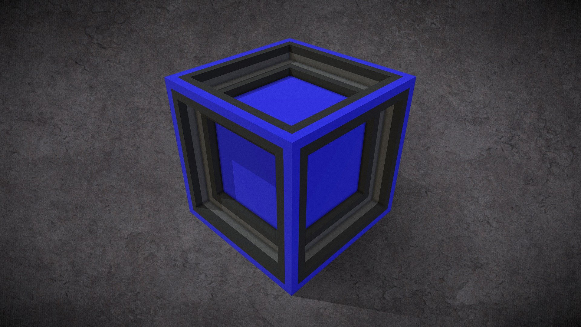 B Voxel Block - By Velivian Fesothe - 3D model by Velivian Fesothe ...