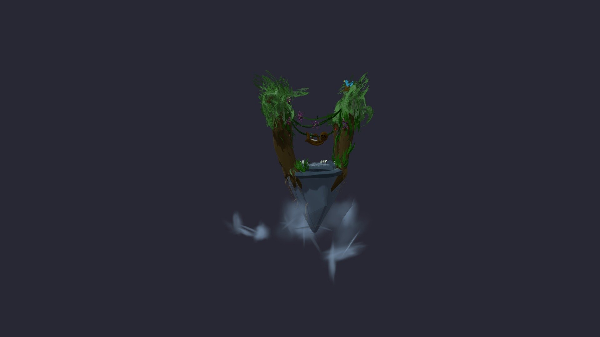 Floating Forest - Download Free 3D model by LJMUFND [bb4a039] - Sketchfab