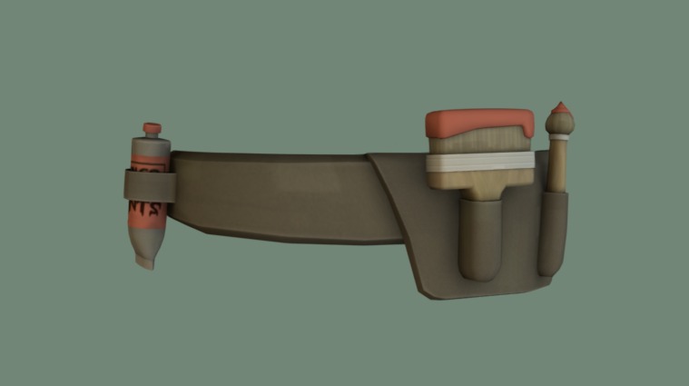 Dabbling Dotter - 3D model by Pixenal [bb4a3dd] - Sketchfab