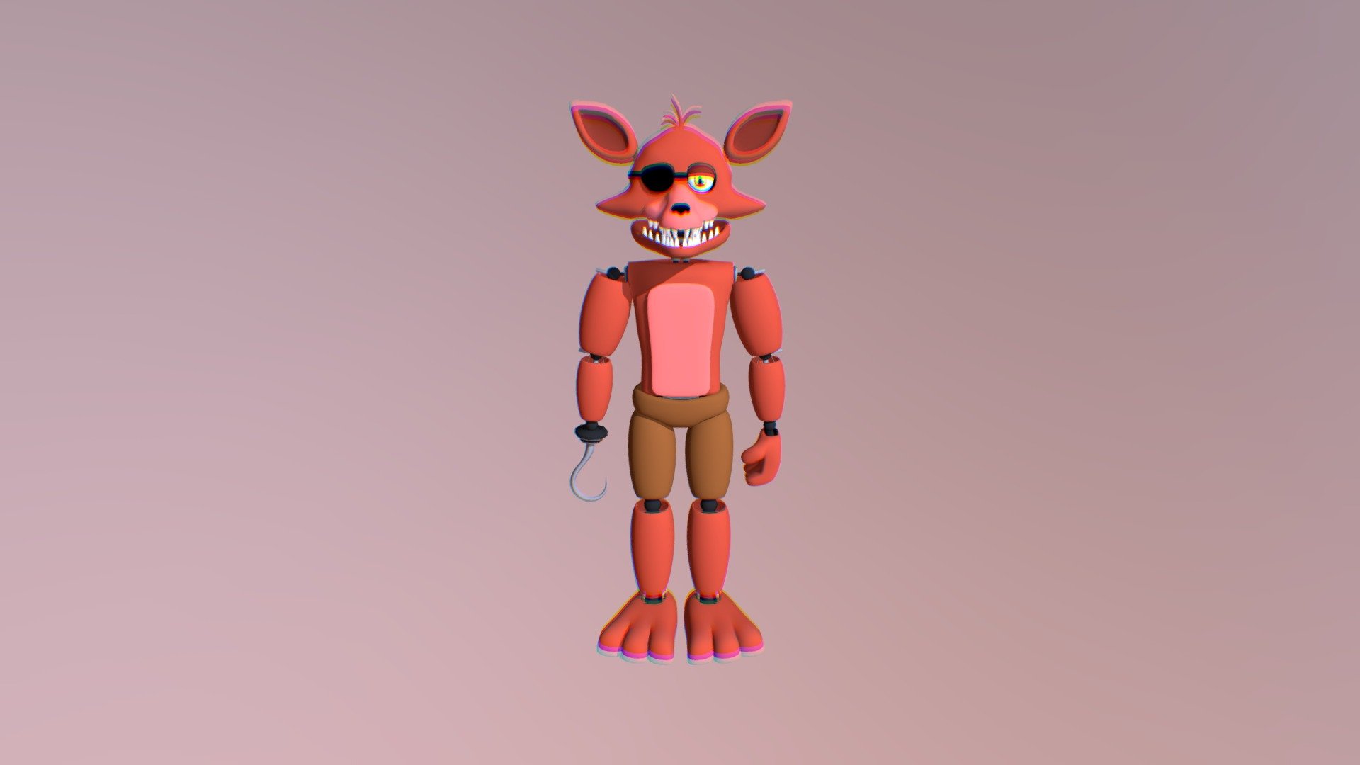 unwithered-foxy - 3D model by richshottabay [bb4a7ed] - Sketchfab