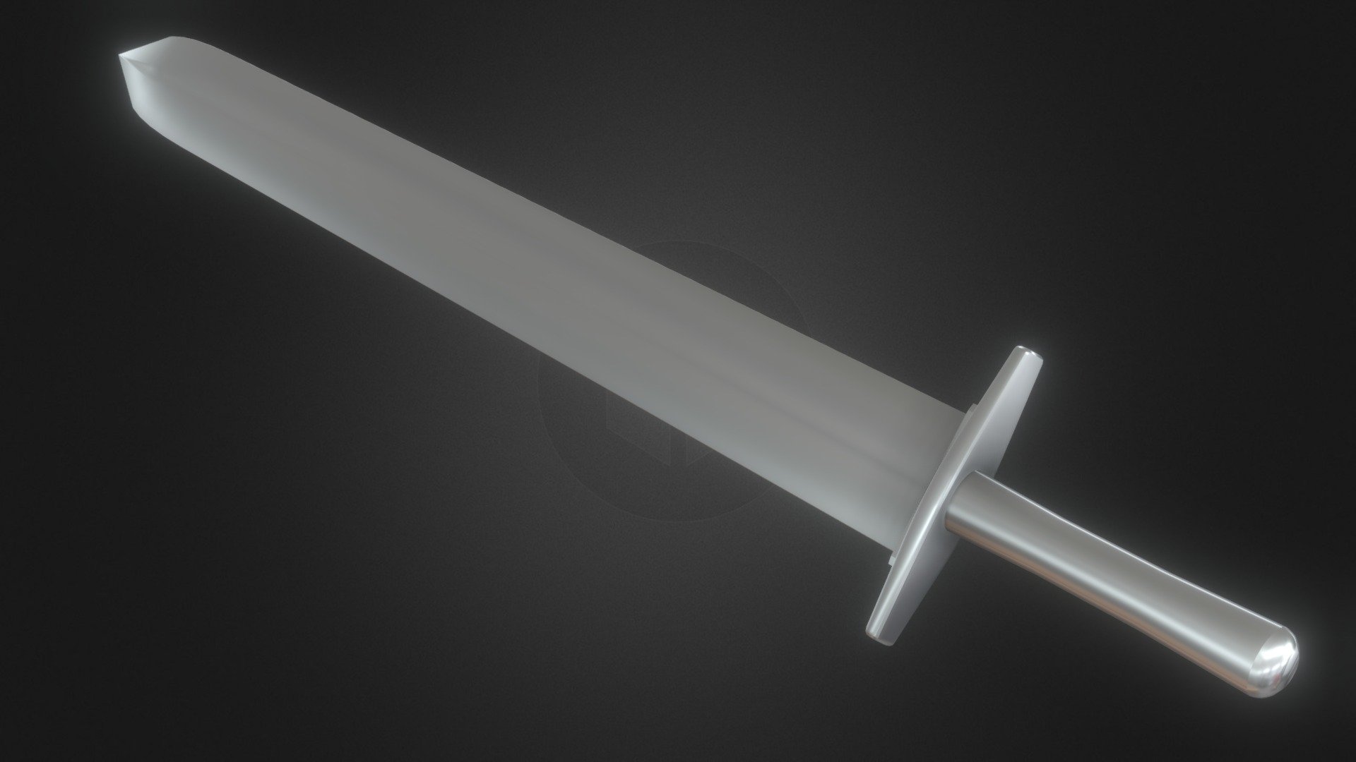 Simple Sword Model - Download Free 3D model by Kafu Design (@kafudesign ...