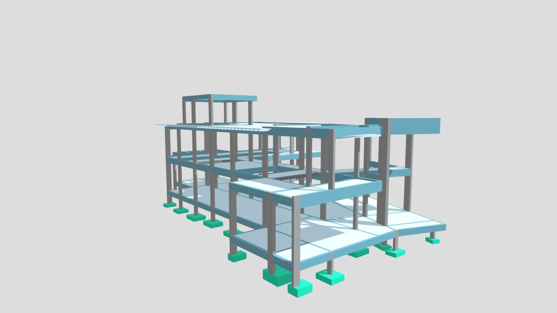 ESTRUTURAL TIAGO E MICHELE - 3D model by prirds [bb4c4d5] - Sketchfab
