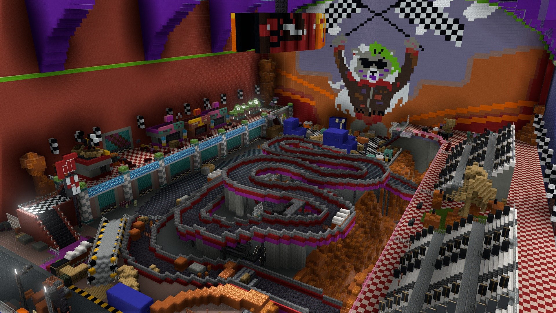CuppaTeaExe's Minecraft Fnaf Sb RoxyRaceway - Download Free 3D model by ...