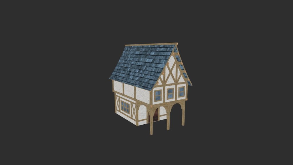 Small House 6 - 3D model by Nathan Zaloum (@NathanZaloum) [bb4f1a3 ...